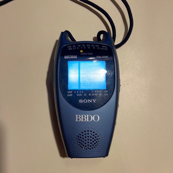 Sony | Portable Audio & Video | Vintage Sony Watchman Tv And Radio ...